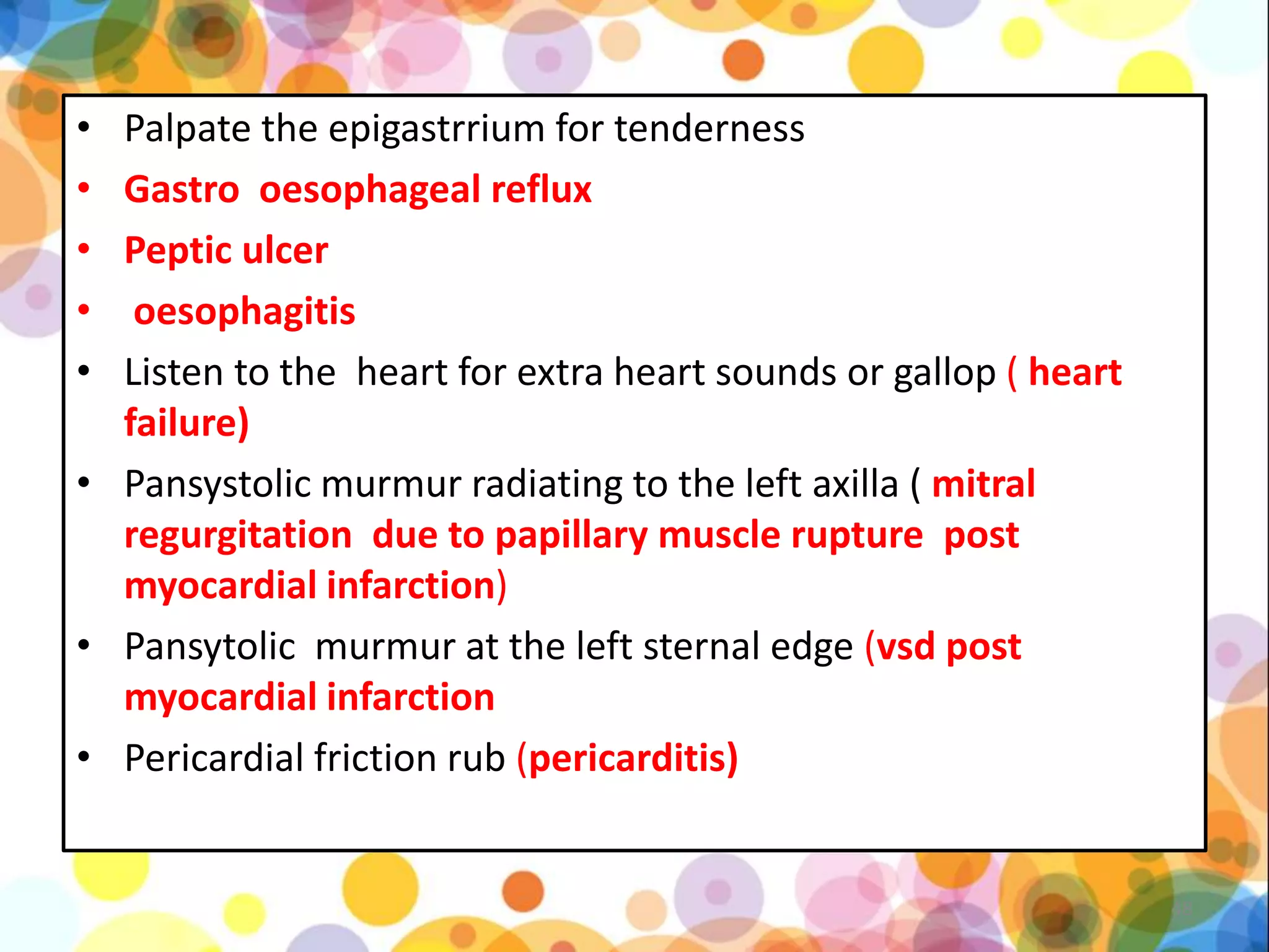 Cardiovascular system examination , auscultation and its ...