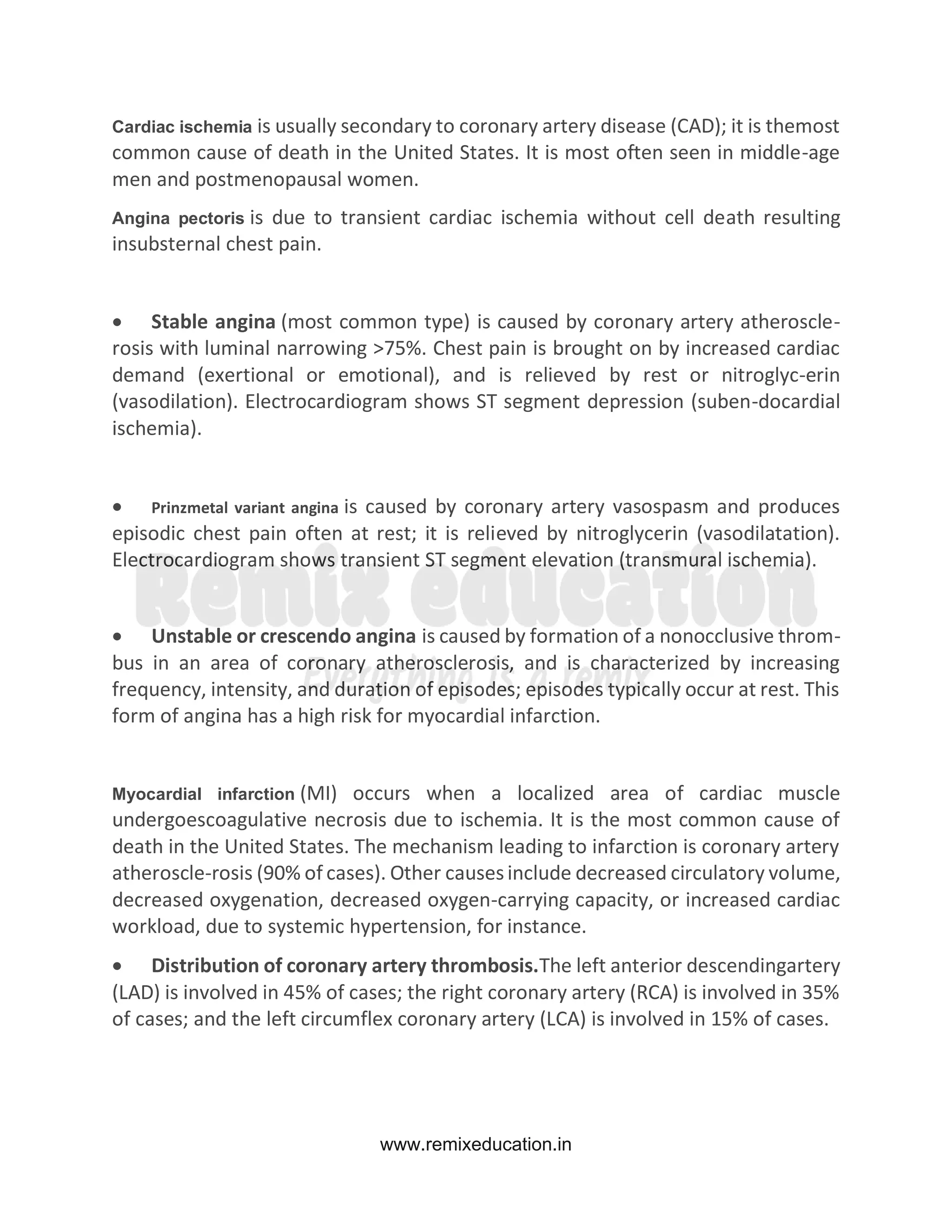 Cardiovascular system pathology | PDF