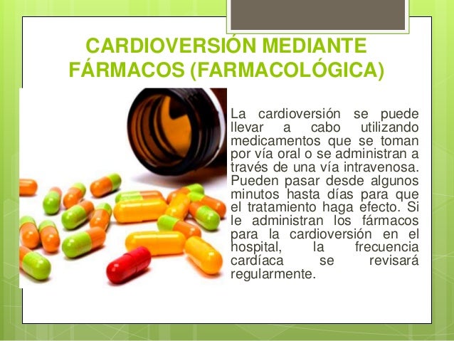 Cardioversión c