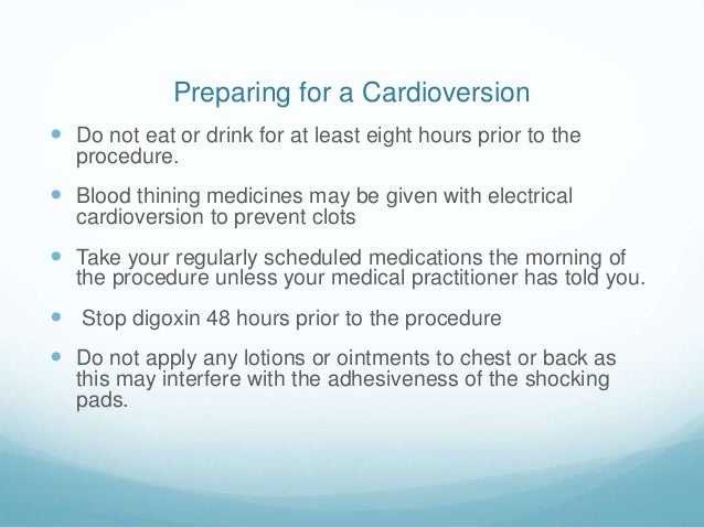 Cardioversion