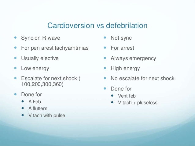 Cardioversion