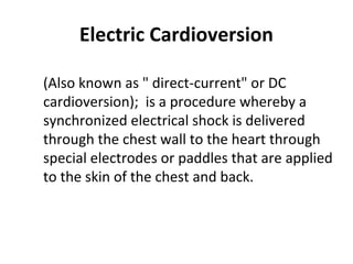 Cardioversion | PPT