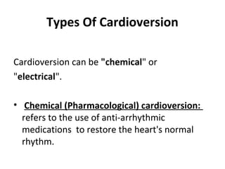Cardioversion | PPT