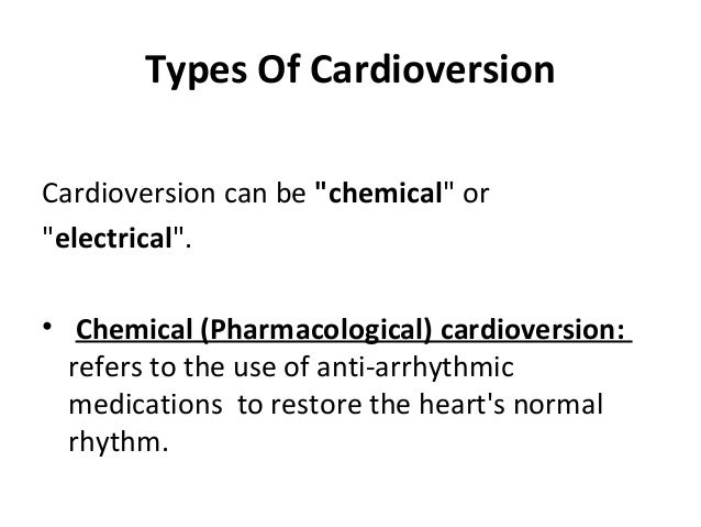 Cardioversion