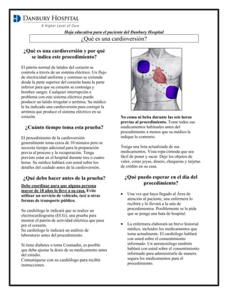 Cardioversion spa | PDF