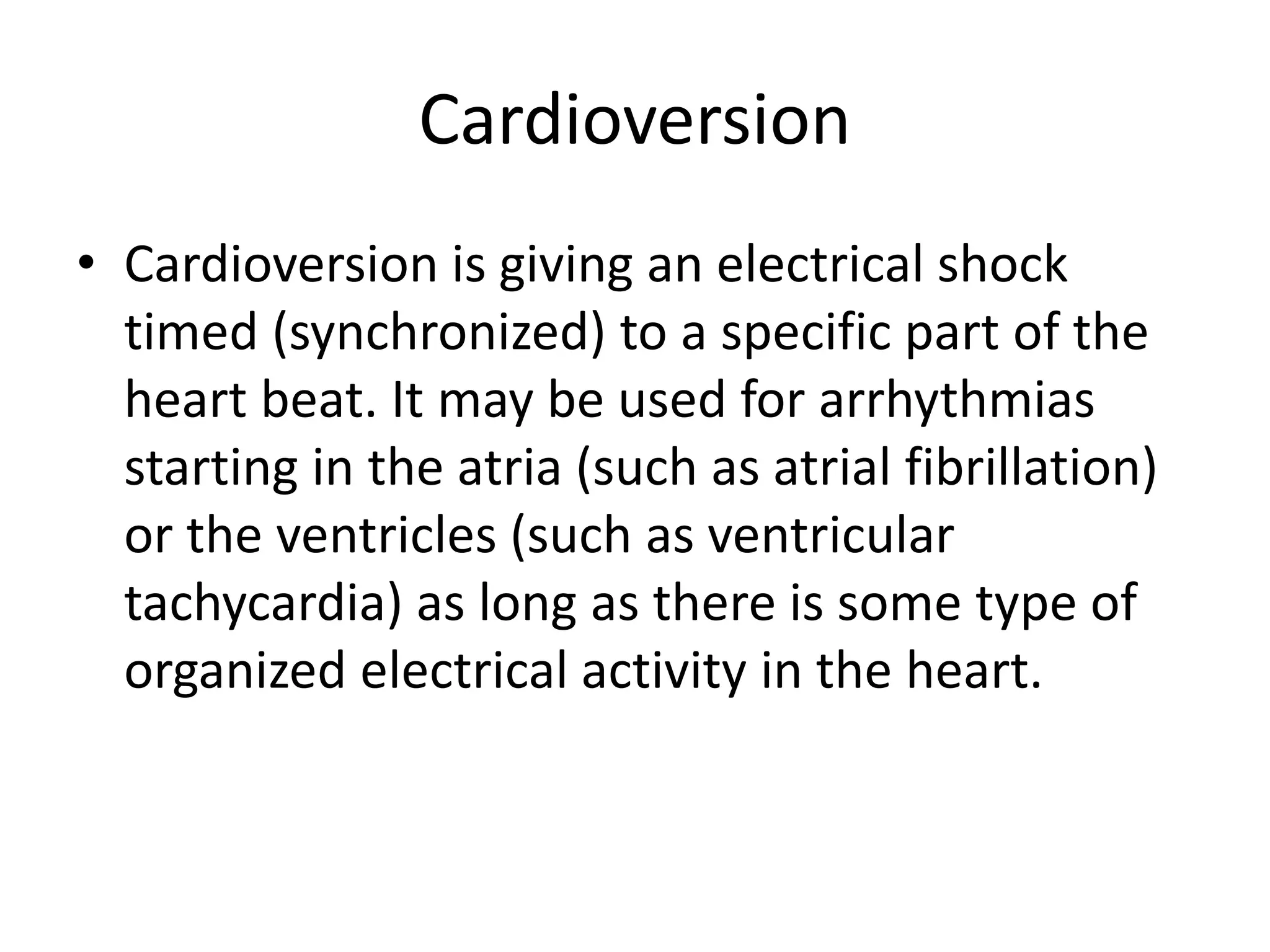 Cardioversion Vs. Defibrillation.pptx