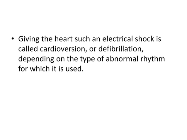 Cardioversion Vs. Defibrillation.pptx | First Aid | Injuries