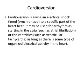 Cardioversion Vs. Defibrillation.pptx