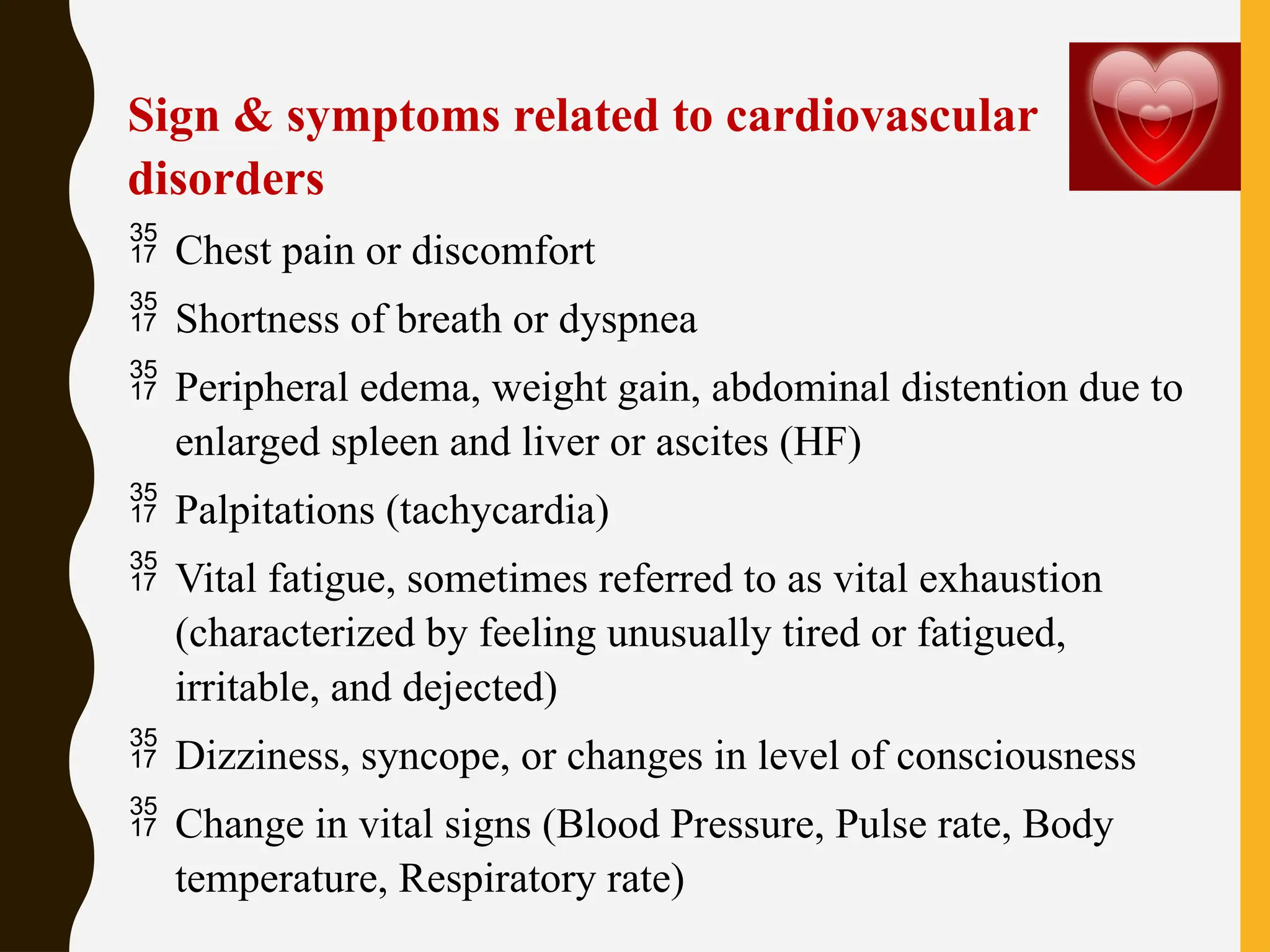 Nursing management for cardiovascular disorders | PPTX