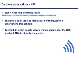 The opportunities and challenges offered by cardless ATMs - European ...