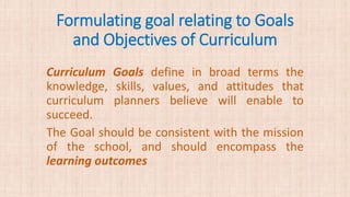 Cardona basic task of curriculum development ppt | PPT