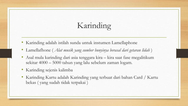 CARDrinding_Karinding Kartu_part 1 dari 5 | PPTX