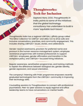 Inclusive workplaces: Thoughtworks | PDF | Remote Working | Careers