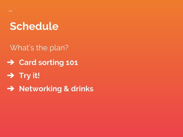 Card sorting | PPT