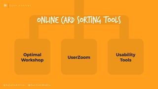 How Card Sorting Helps You Build People-Centric IA | PPT