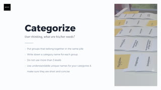 Workshop cardsorting | PPT