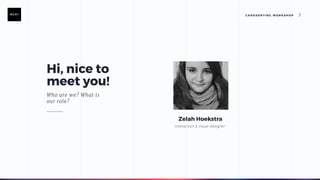 Workshop cardsorting | PPT