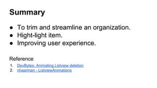 Android Training - Card Style | PPT | Free Download