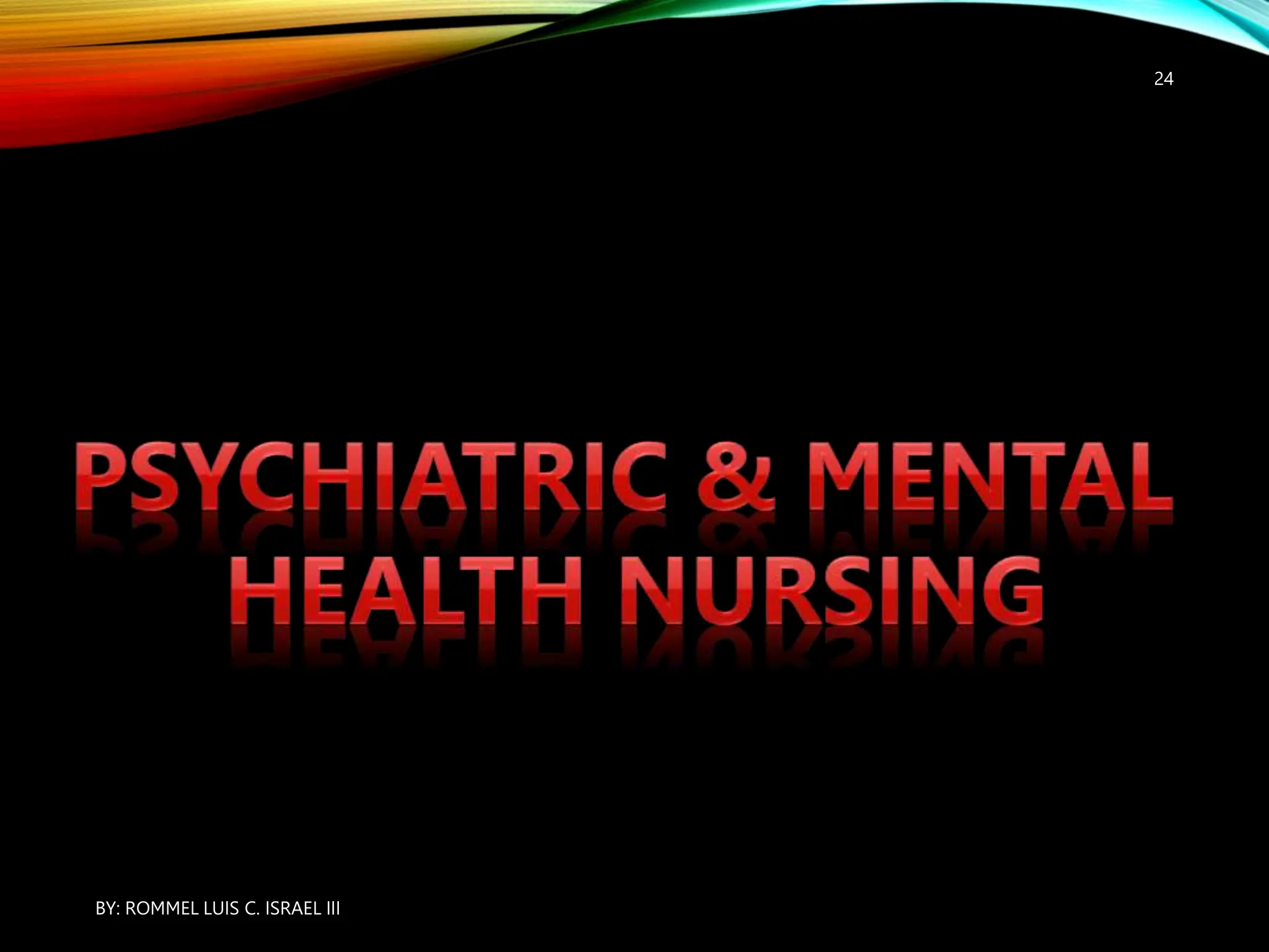 Care Of Clients With Maladaptive Patterns Of Behavior Pptx Mental Health Diseases And