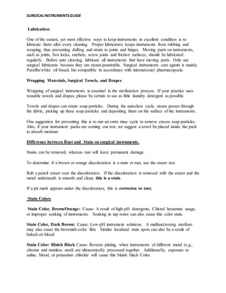 Care of-surgical-instruments | DOCX