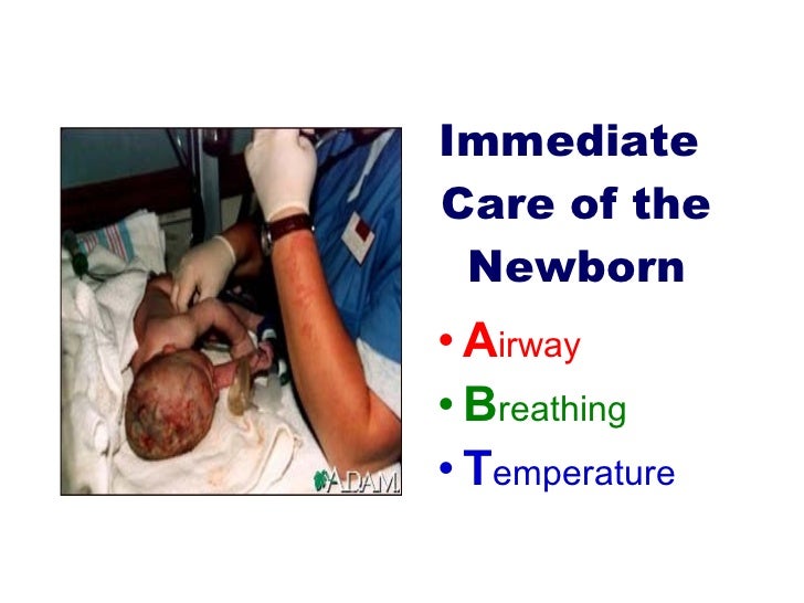 Care Of The Newborn
