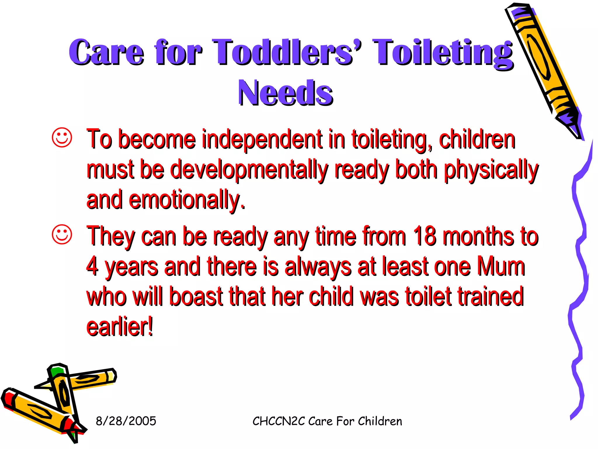 Care Routines For Children | PPT