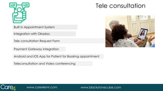 Care4 EMR Clinic/Hospital Management Software | PPT