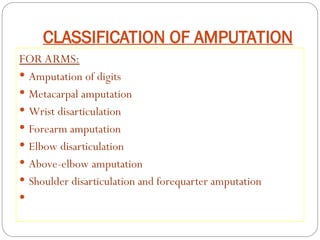 post surgical Care after amputation .ppt