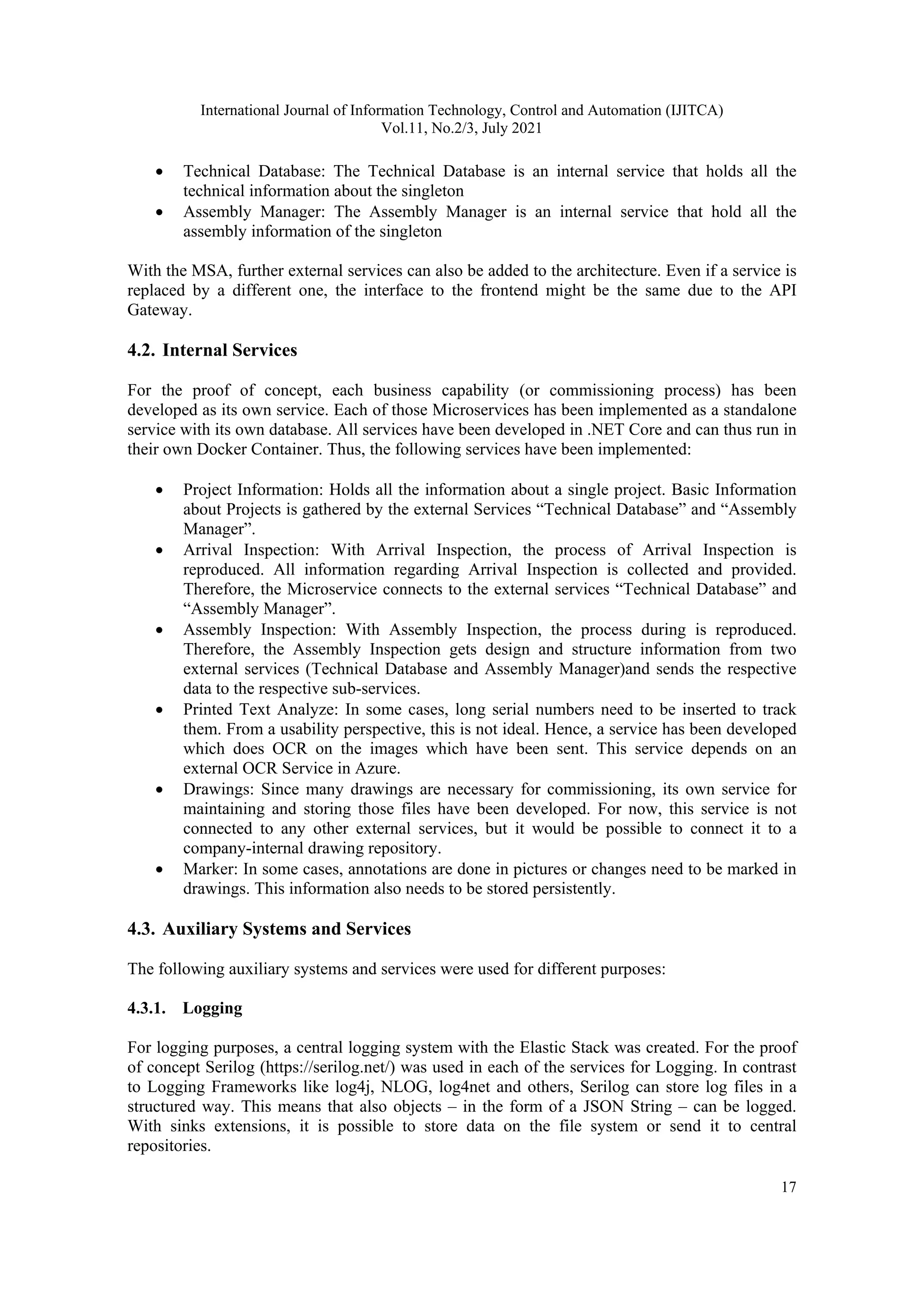 CARE –AN ARCHITECTURAL APPROACH FOR A MULTIMEDIA ASSISTANCE SYSTEM FOR ...