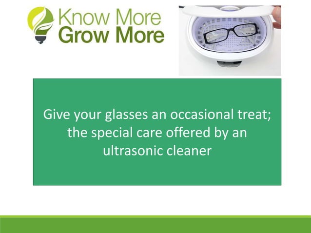 Care and cleaning of spectacle lenses and frames | PPTX | Eye and ...