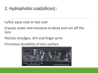 Care and cleaning of spectacle lenses and frames | PPTX