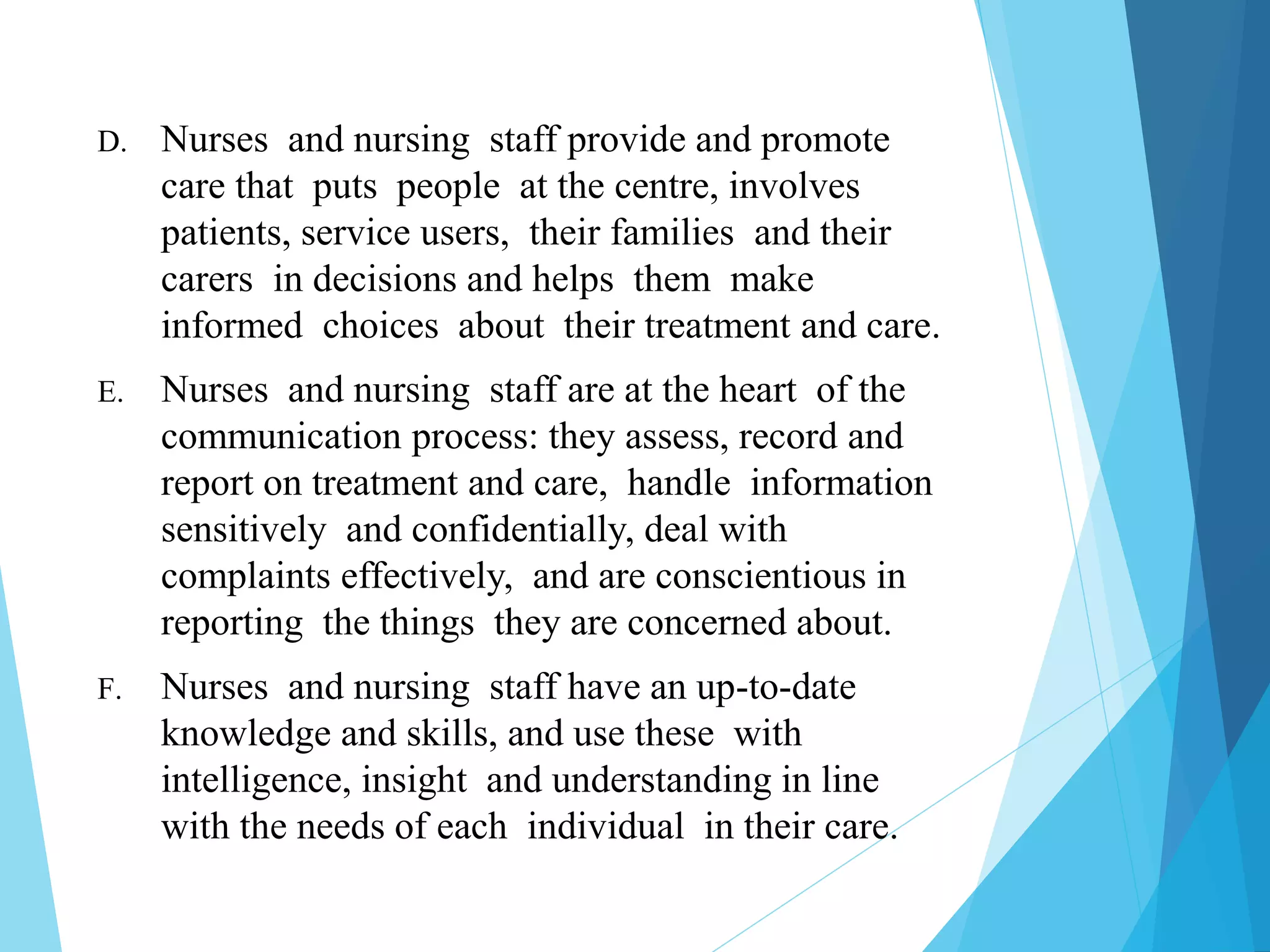 Care and Compassion in Nursing | PPTX