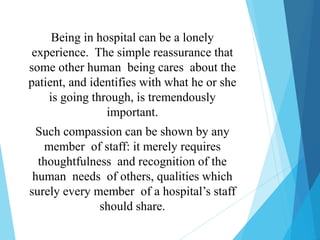 Care and Compassion in Nursing | PPTX | Healthcare Industry | Industries