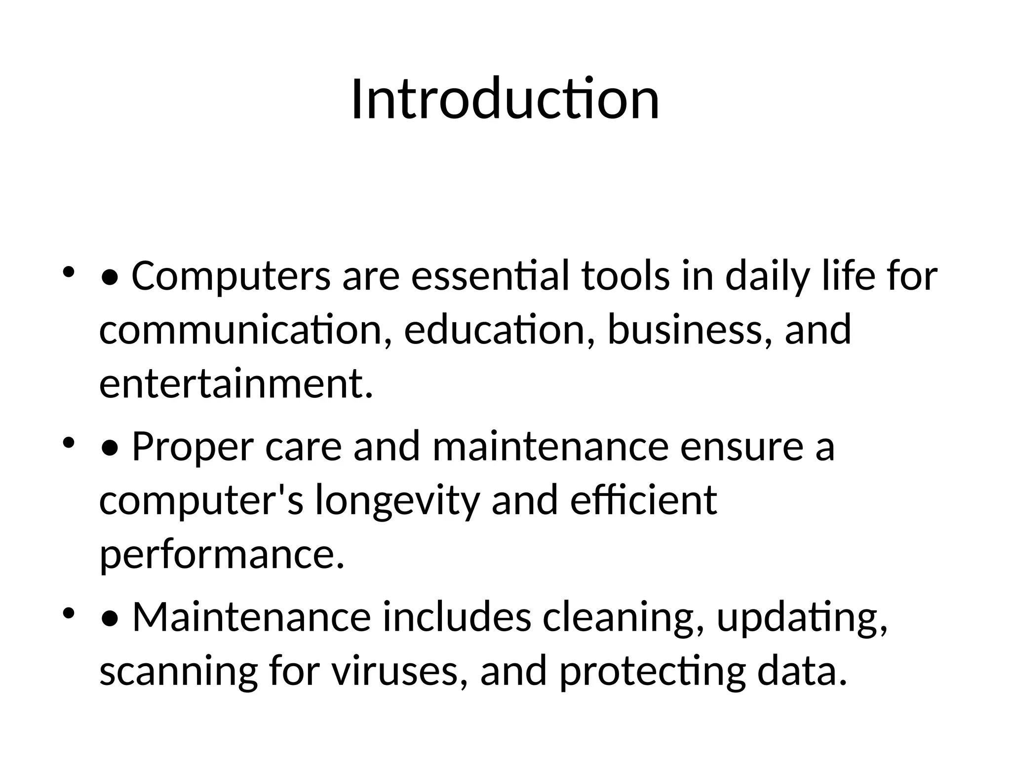 Care_and_Maintenance_Elaborated_PPT.pptx