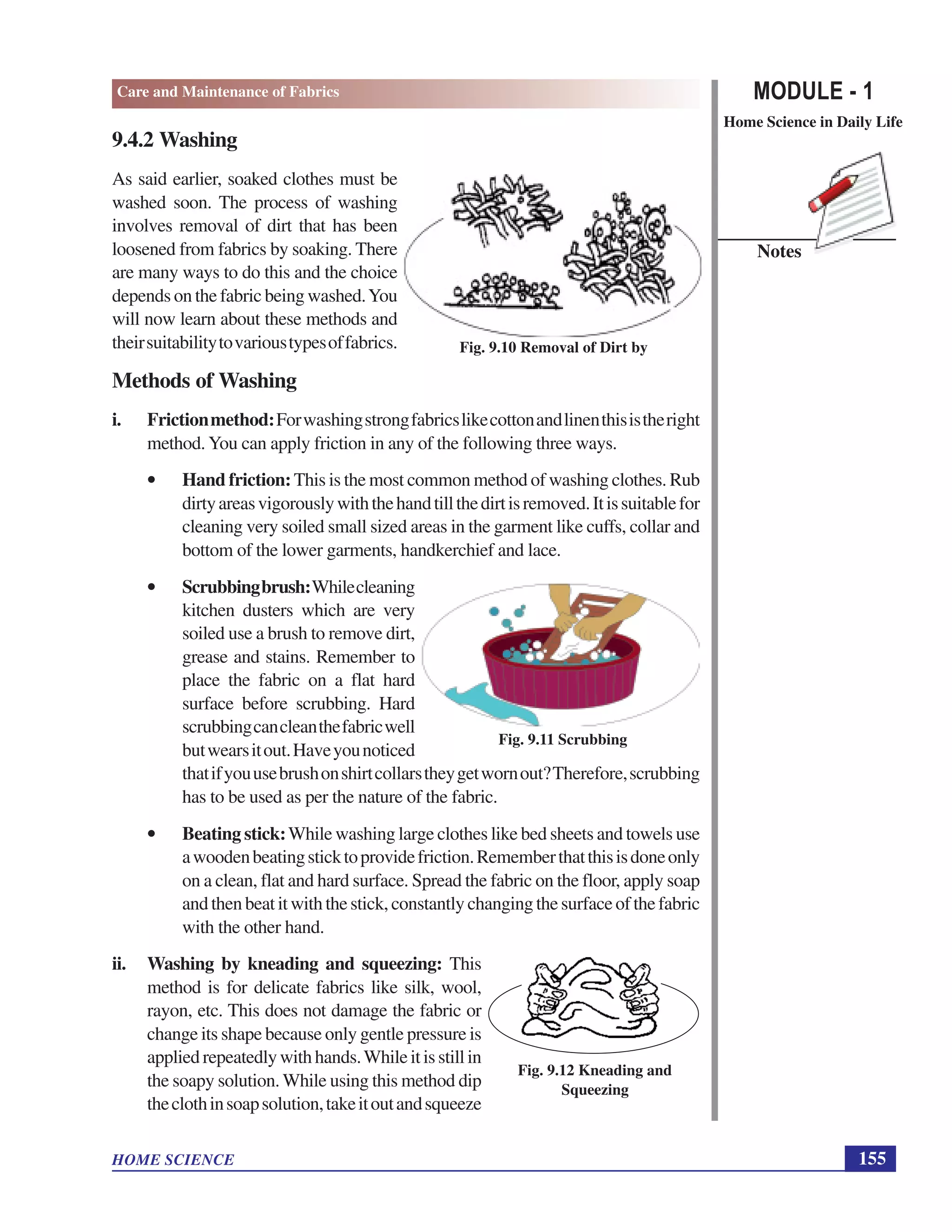 Care and maintenance of fabrics | PDF