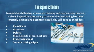 Care and Maintenance of Surgical Instruments | PDF