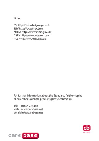 Carebase free bed standard guide BS EN 60601-2-52 | PDF