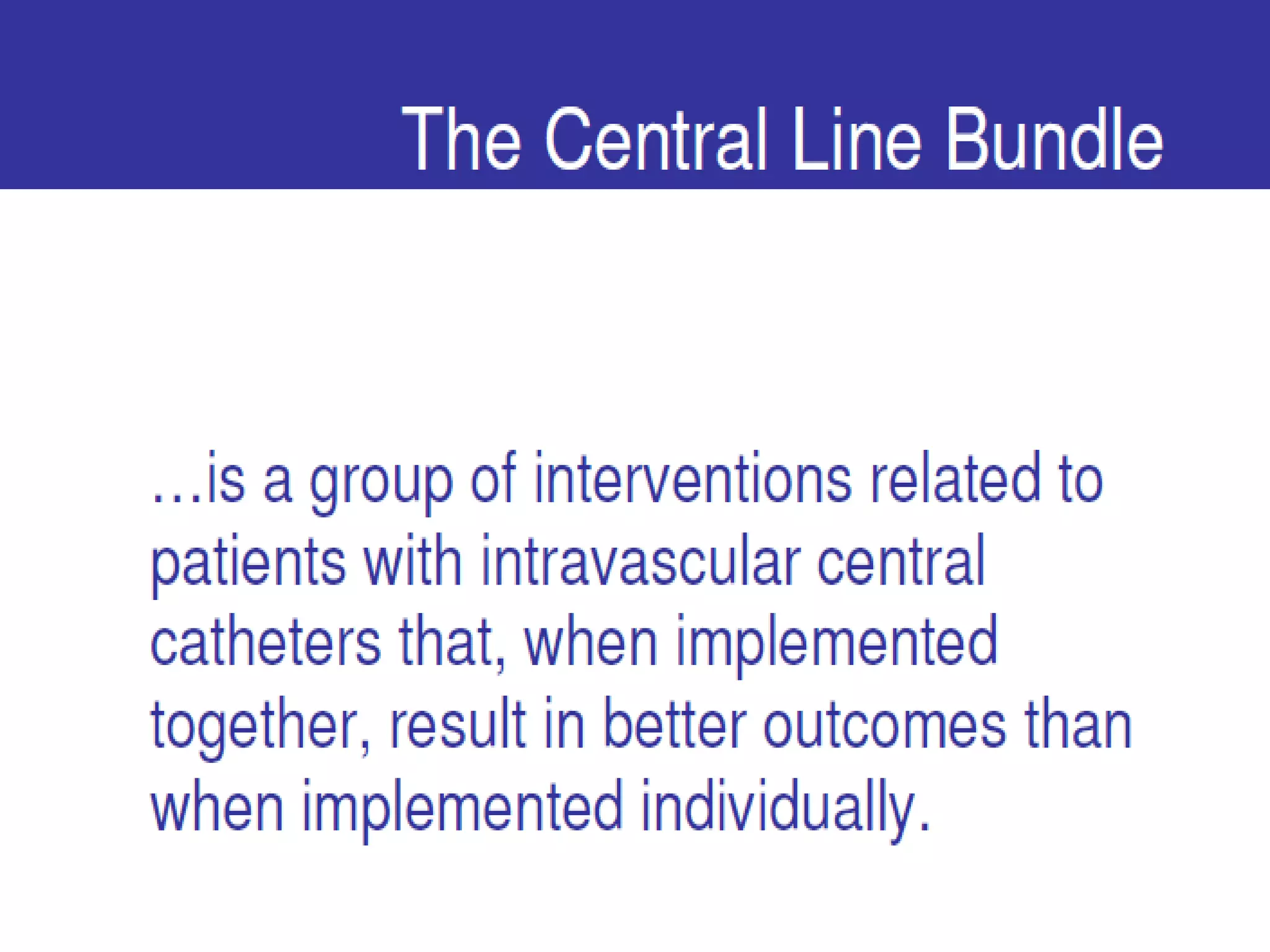 PREVENTION OF HAI : CARE BUNDLE APPROACH | PDF