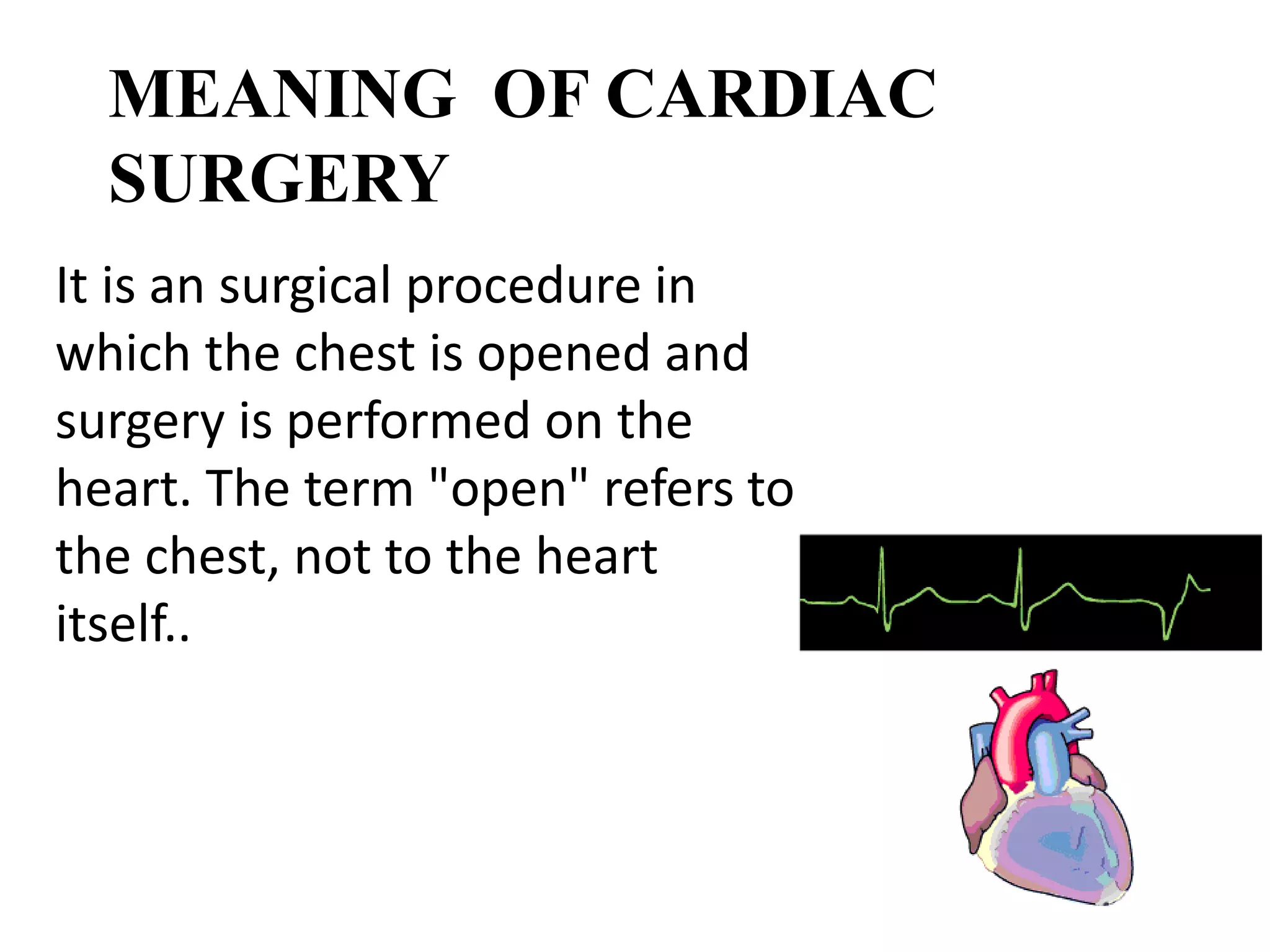 Care cardiac surgery | PPTX