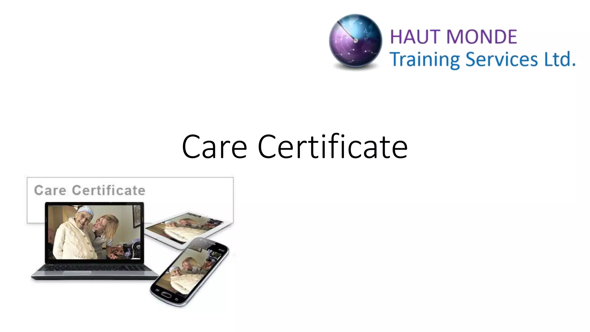 Care Certificate | PPTX