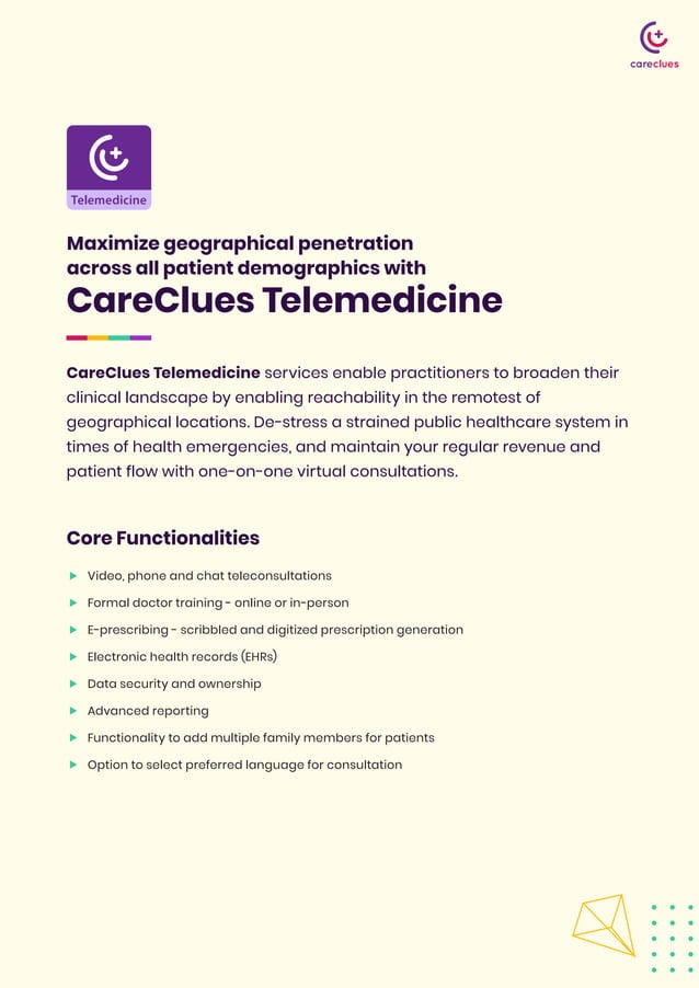CareClues Command (PMS) + Tracker (QMS): Benefits, Features & Pricing | PDF