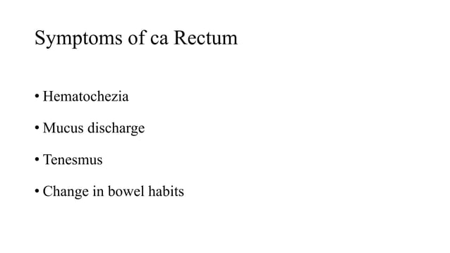 operations of Carcinoma rectum | PPT | Free Download