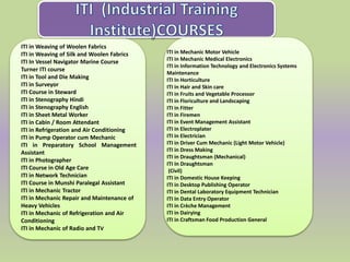 after 10th class courses | PPTX