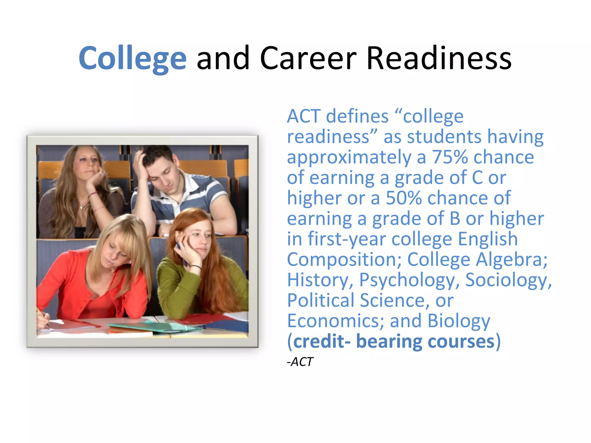 Career and College Readiness | PPT