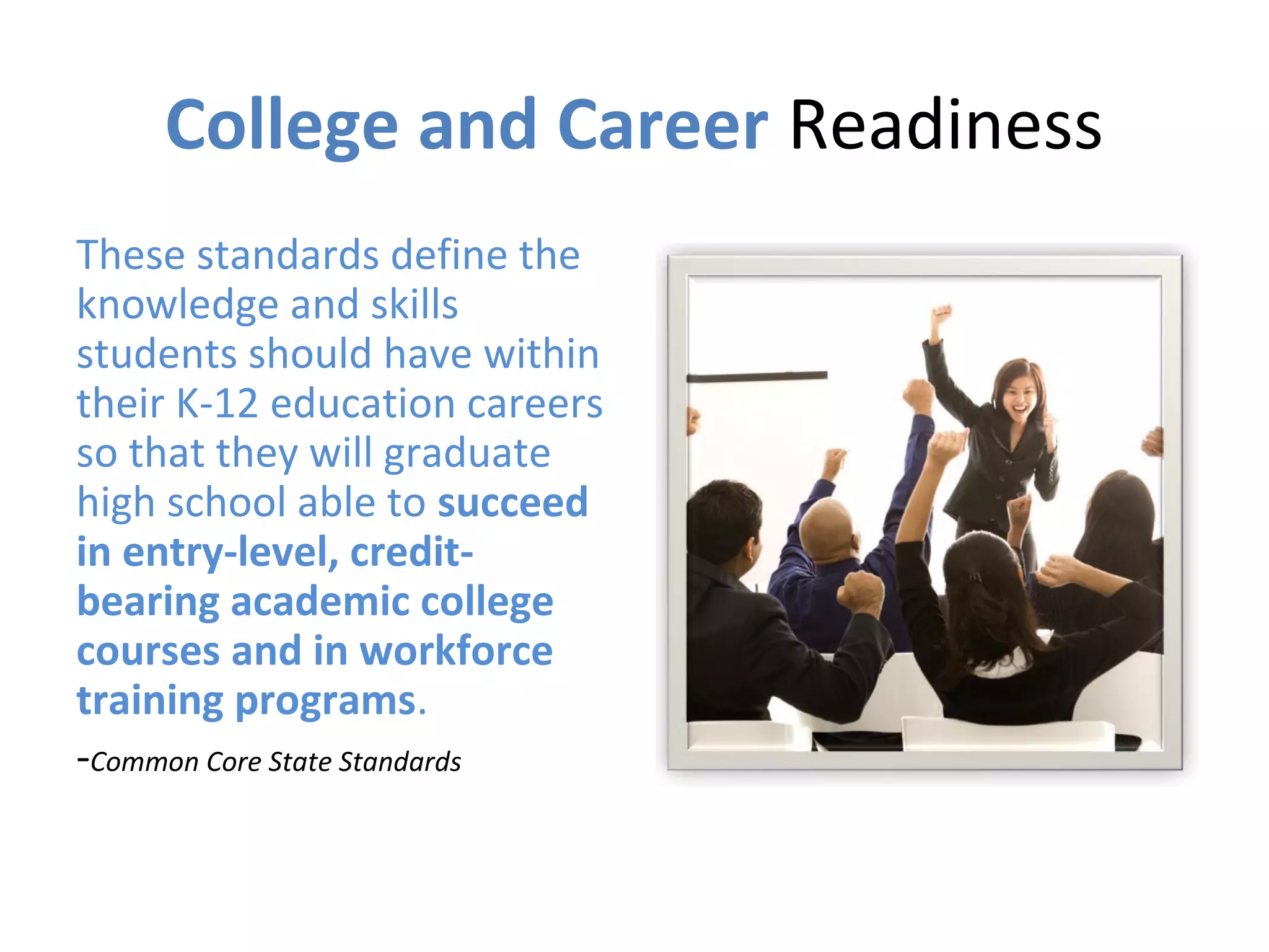 Career and College Readiness | PPT