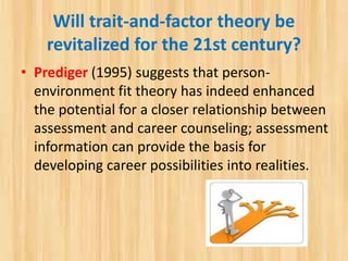 Career Development Theories | PPTX
