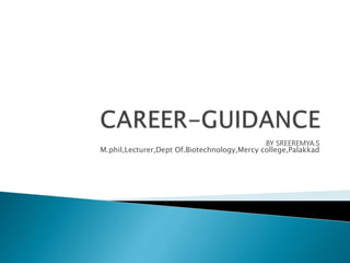 Career guidance | PPTX