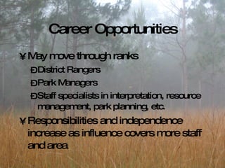 Career Park Ranger | PPT