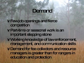 Career Park Ranger | PPT