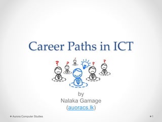 Career paths in ICT | PPTX